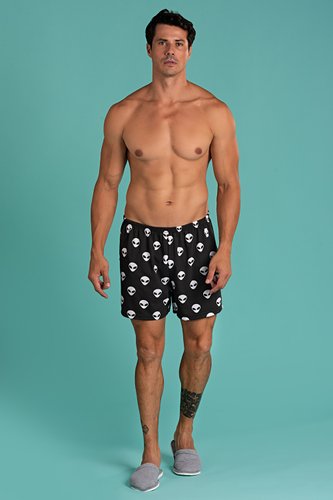 Short Samba Canção Et Preto